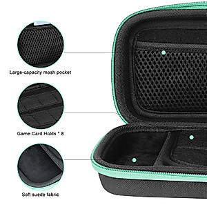 ZHUOVERCI Carry Case for Razer Edge 5G/Wi-Fi, Protective Hard Portable Travel Carrying Case Shell Pouch with Pockets for Accessories and Games for Razer Edge 6.8'' 2022, Black