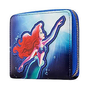 Loungefly Disney Wallet: The Little Mermaid - Ariel Scene Wallet, Amazon Exclusive