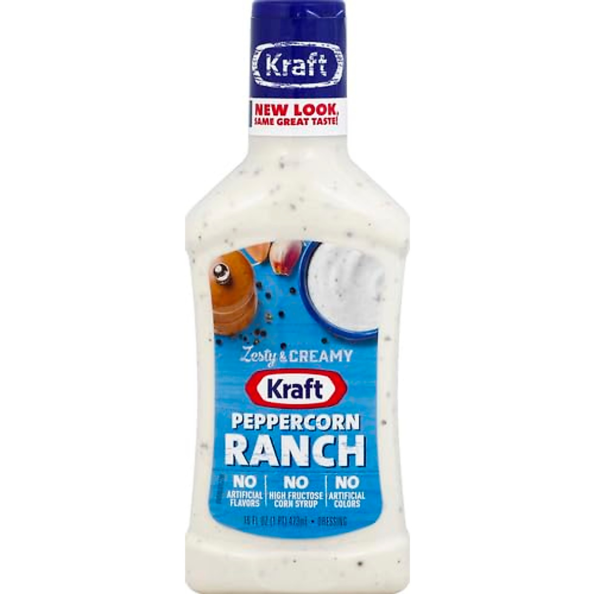 Kraft Peppercorn Ranch Salad Dressing (16 fl oz Bottle)