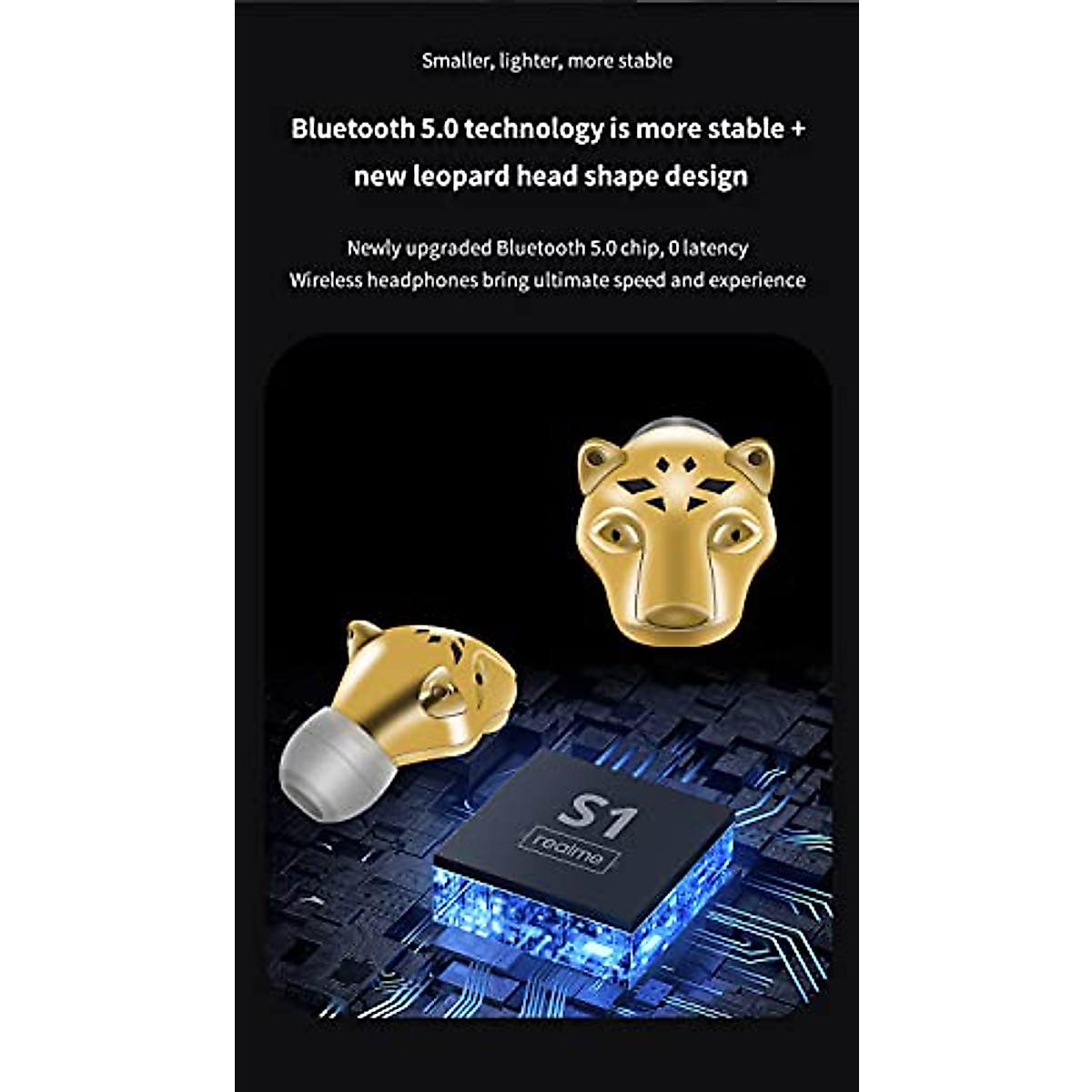 Smart Watch with True Wireless Earbuds 2 in 1, Business Style Smart Bracelet Fitness Tracker, Heart Rate Monitor, Sleep Monitor, Calorie Step Counter for Sport