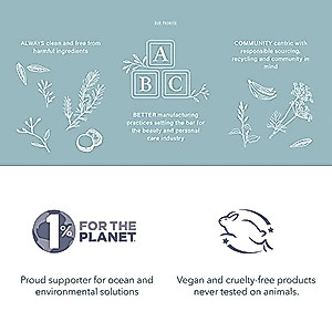 Wash with Water Plant Therapy Vegan Anti-Wrinkle Face & Body Butter Creamy Moisturizer with Enhanced Hydration and Antioxidant Support For All Skin Type, Petroleum Free, Steroid Free, 7oz, Unscented