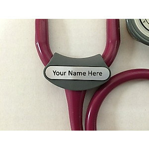 Stethoscope Name Tag Personalized-Littmann Compatible- Free Engraving!
