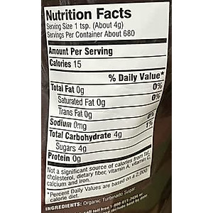 Organic Sugar in the Raw Turbinado Cane Sugar, 6 Pound