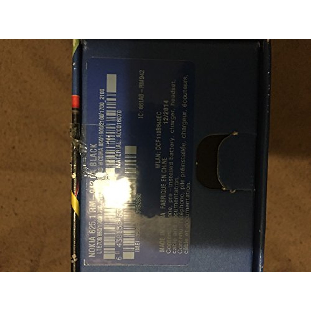 Lumia 625 Windows Phone (Unlocked, 8GB, Black)