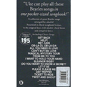 Little Black Book of Beatles Songs for Ukulele
