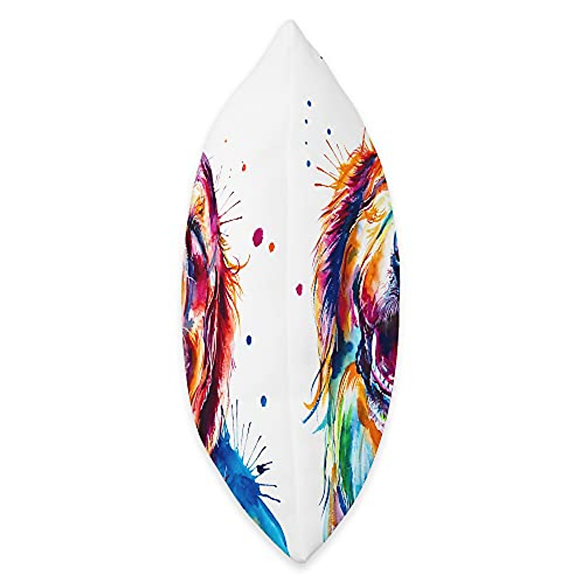 Weekday Best Smiling Golden Retriever Throw Pillow, 18x18, Multicolor