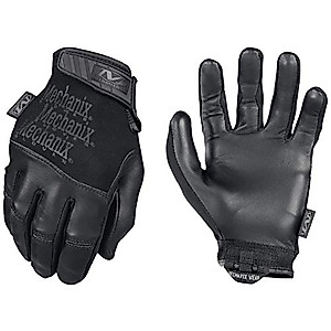 Mechanix Wear: Tactical Specialty Recon Covert Work Gloves(Large,All Black)