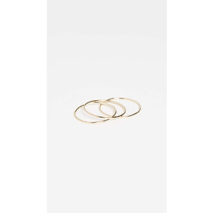Ariel Gordon Jewelry Women's 14k Paper Thin Rings, Gold, 7