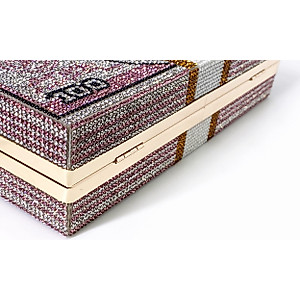 Beilaidisi Womens Evening Bags Dollar Money Clutch Purse Rhinestone Glitter Crossbody Shoulder Bag Large