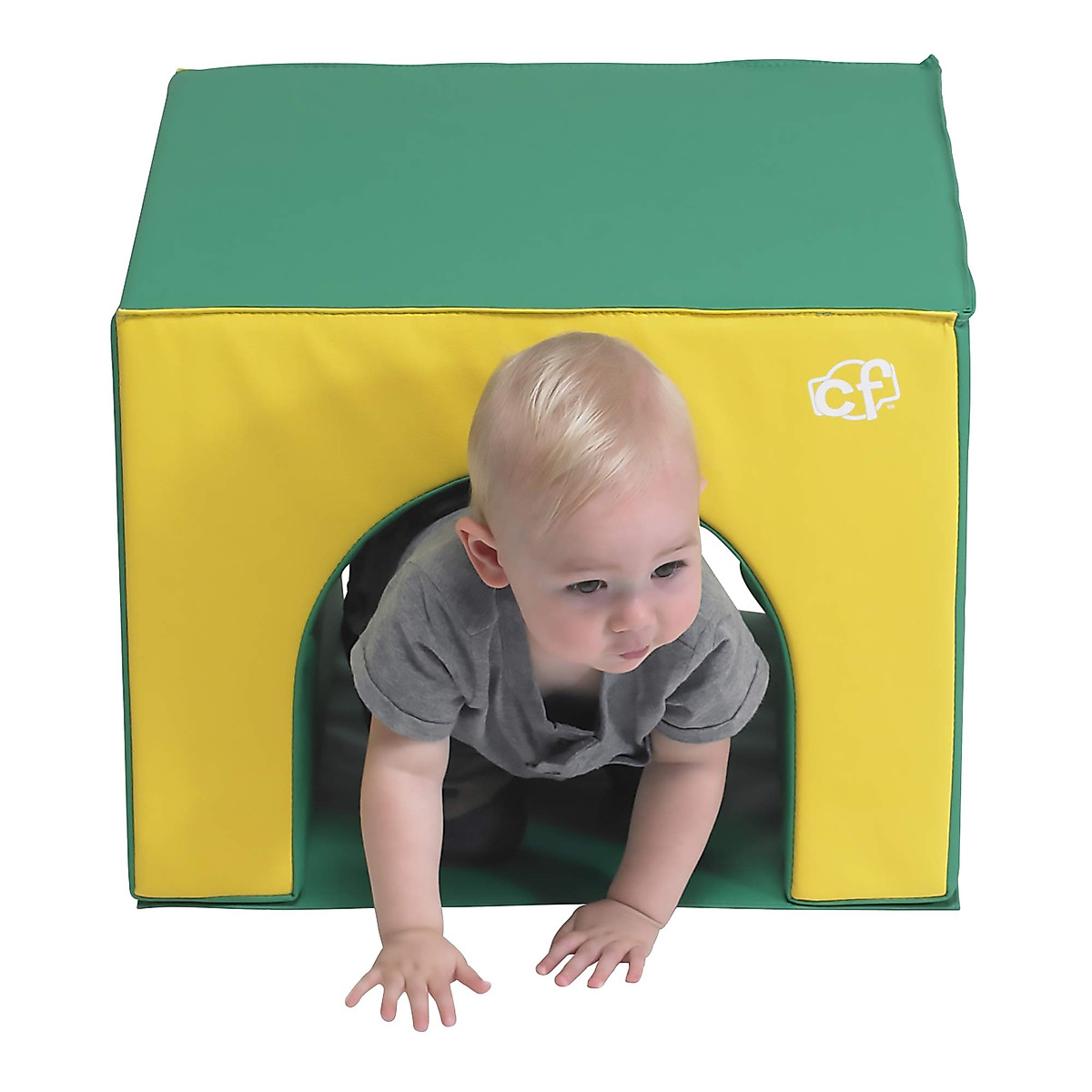 Children's Factory Crawl Through Soft Play Tunnel, Foam Indoor Toddler/Baby Climbing Toys, Baby Crawling Toy for Playrooms/Homeschools/Classrooms