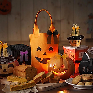 3PCS Halloween Ribbon for Gift Wrapping 1 Inch 150 Yards Halloween Decorations Sheer Wrapping Ribbon for Halloween Gifts Ribbons for Crafts Halloween Party Favors Thin Ribbon for Flower Bouquet