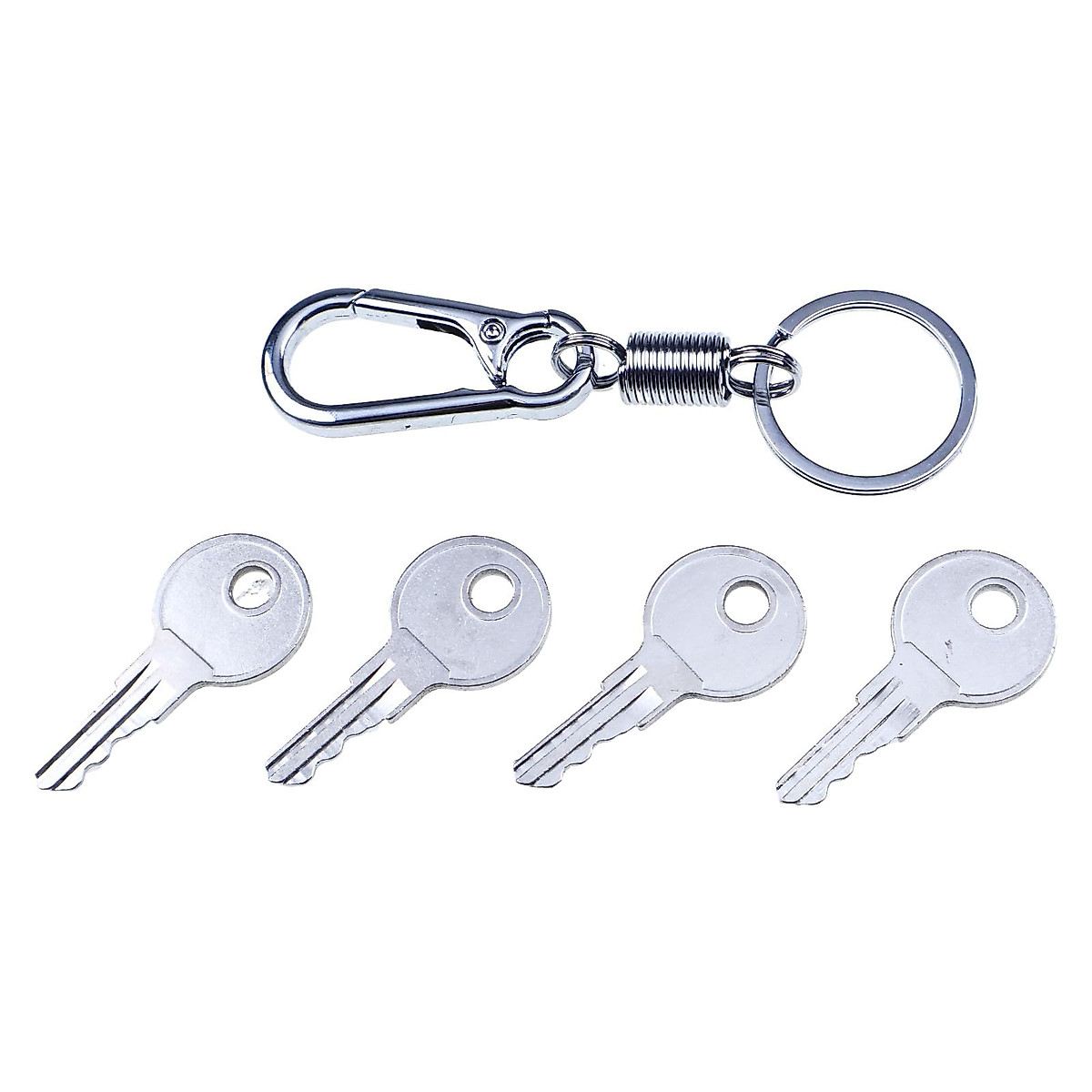 ZTUOAUMA 4X RV Keys CH751 for RV Compartments Campers Cabinet Door Hatch Locks Carts T-Handles Pickup Shells Tool Boxes Trash Laundry Chutes Sprinkler Controllers