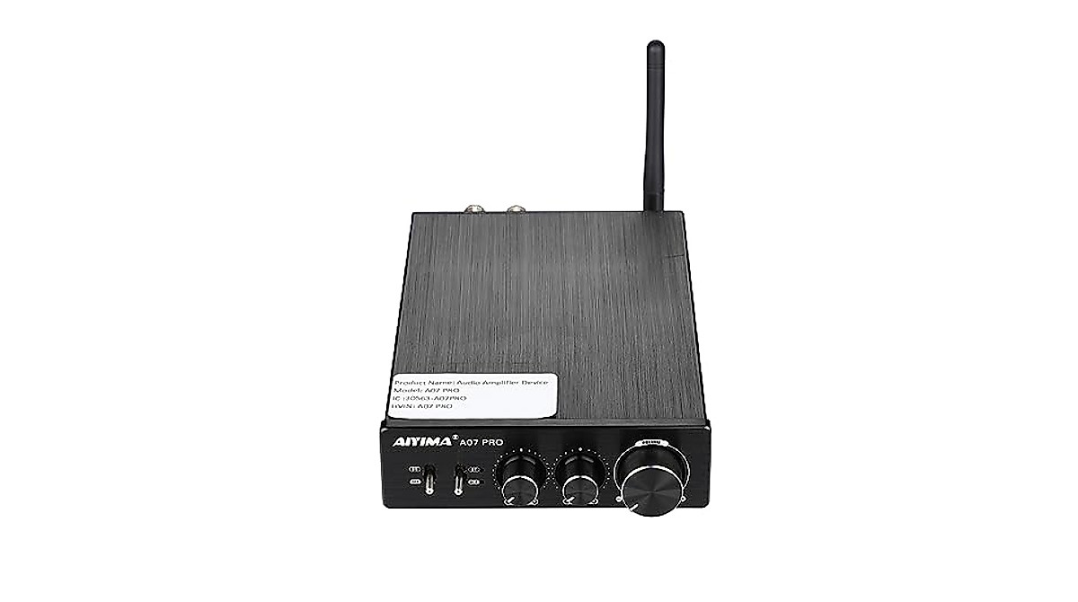AIYIMA A07 Pro Stereo Amplifier with Bluetooth 5.2 and 300W Power
