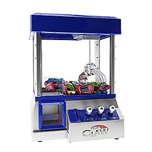 Mini Claw Machine For Kids – The Toy Grabber is Ideal for Children and Parties, Fill with Small Toys and Candy – Feature LED Lights, Loud Sound Effects and Coins