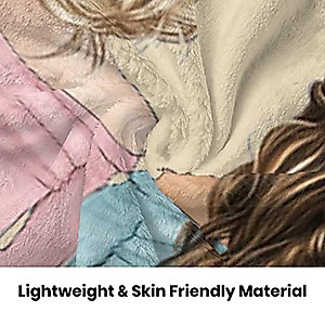AIYUBOFUN Best Friend Blanket for Mothers Day, Friendship Gifts for Women Friends, Bestie Gifts for Women, Bestfriend Gifts for Best Friend, BFF Gift for Woman, Throw Blanket 60 x 50 inch