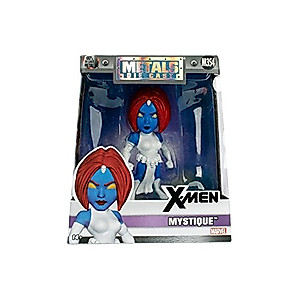 JADA Toys 98096 Metals Marvel 4" Classic Figure - Mystique (M354) Toy Figure, 4"