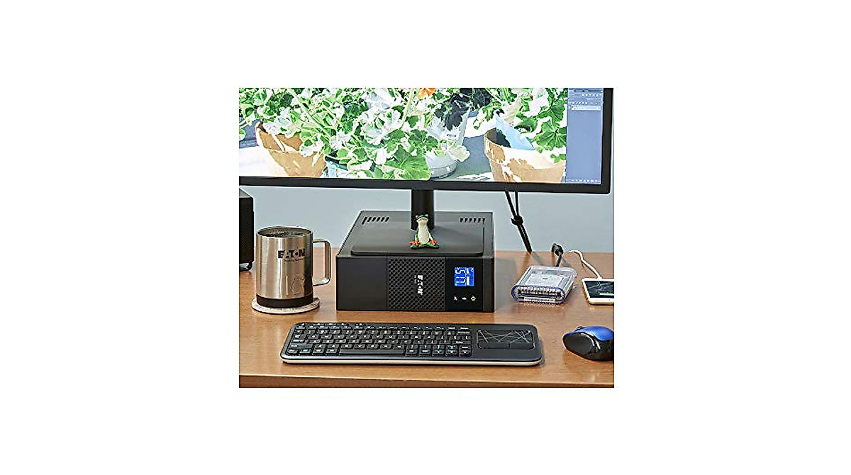 Eaton 5S1500LCD UPS - 1500VA Battery Backup & Surge Protector