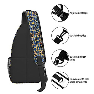 Marriott Carpet Chest Bag Crossbody Sling Backpack Unisex Sling Bag,Adjustable,Comfortable And Light