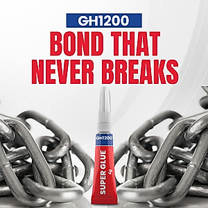 4 Gram x 8 Strong Super Glue All Purpose with Anticlog Cap. Super Fast & Strong Adhesive superglue, Cyanoacrylate Glue for Hard Plastics, DIY Crafts and Many More