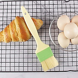 Basting Brush, Portable Pastry Brush, Food Brush for Baking, BBQ and Cooking and Grilling, Cooking Brush for Oil, Desserts Baking Kitchen Baking Cooking Gadgets