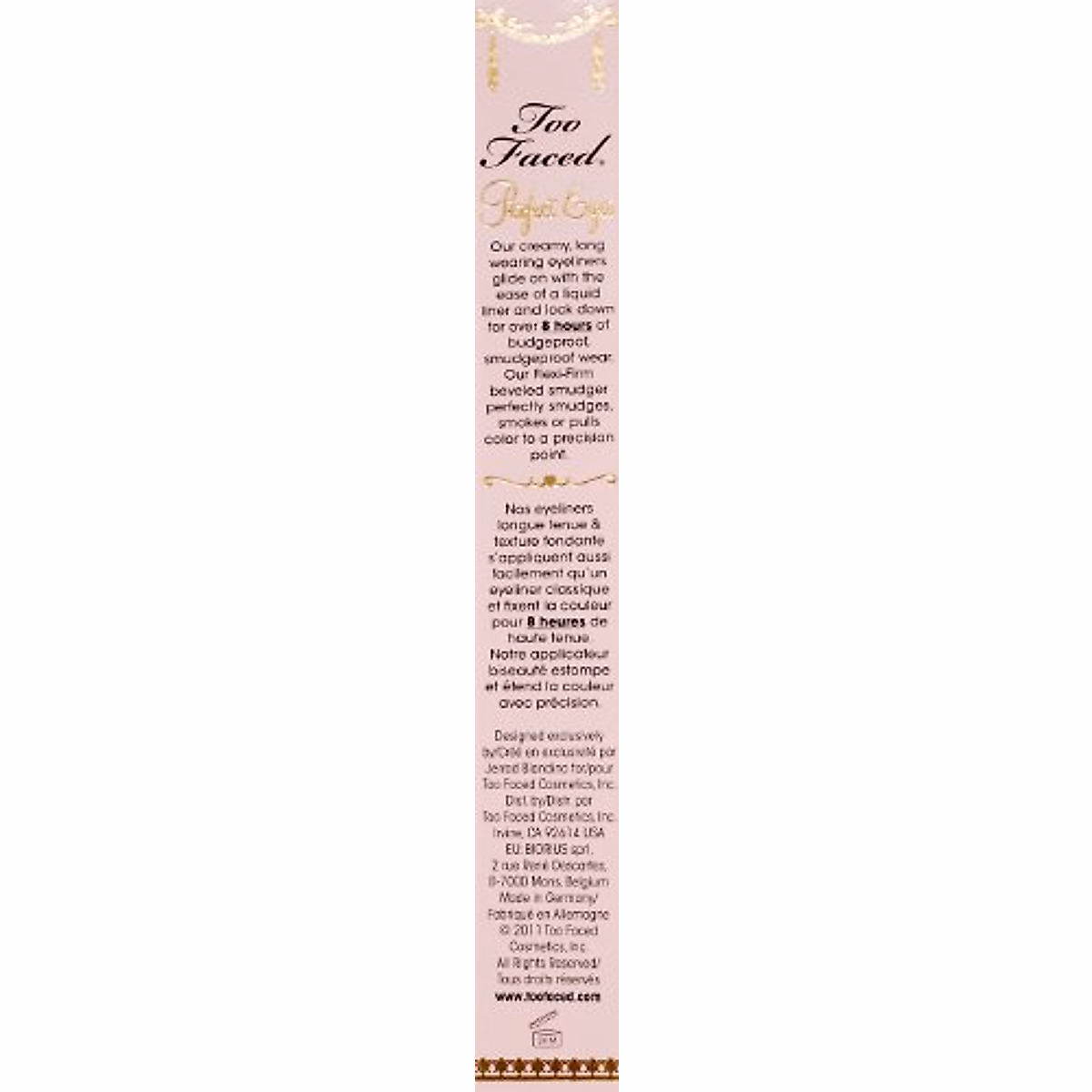 Too Faced Perfect Eyes, Perfect Moss, (Dark Olive Green), 0.03 Ounce