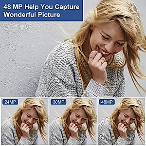 4K Digital Camera - 48MP Camera with 32GB SD Card，4K Rechargeable Electronic Mini Camera for Students, Teens, Kids