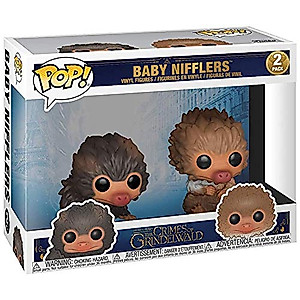 Funko Pop Movies: Fantastic Beasts 2 Crimes of Grindelwald - Baby Niffler (Brown and Tan) 2-Pack