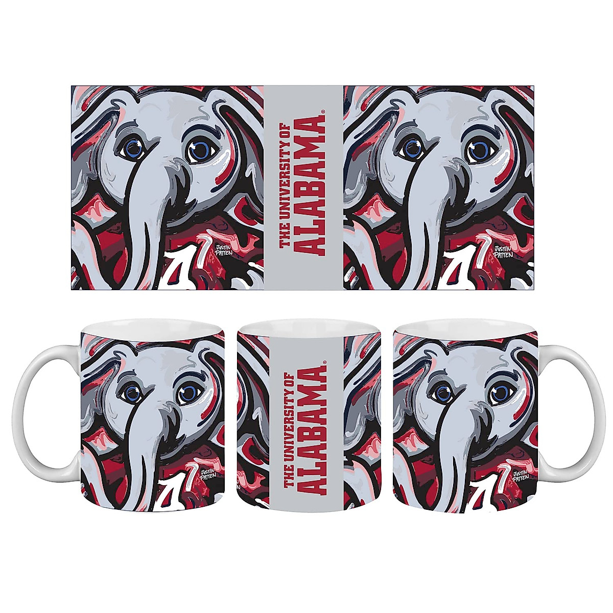 Team Sports America Evergreen University of Alabama, 11oz Mug Justin Patten