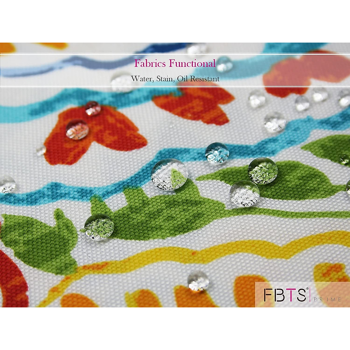 Fabritones Pack of 2 Outdoor Waterproof Decorative Bolster Pillows with Inserts for Patio Furniture, 20x6 Inch Fade Resistant Patio Garden Bolster Cushions for Couch Bed Sofa, Paisley Multi