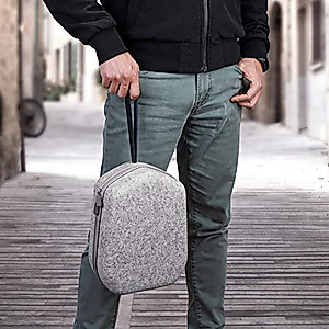 SARLAR Hard Carrying Case Compatible with Oculus Quest 2 Basic/Elite Version VR Gaming Headset and Touch Controllers Accessories, Suitable for Travel and Home Storage