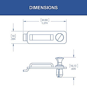 Legrand - OnQ Cable Management Clips, No Tools to Install Wall Cable Management, Cable Clips Withstand 20 LBS Pull Force, Black, AC103520, 20 Pack