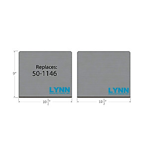 Lynn Manufacturing Replacement Enviro & VistaFlame Baffle Board, 1200, 50-1146, Set of 2, 2325A