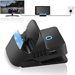 Switch Dock Compatible with Switch, binbok Portable Switch TV Dock Switch Charging Docking Station HDMI Adapter USB 3.0