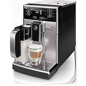 Saeco PicoBaristo Super Automatic Espresso Machine, 1.8 L, Stainless Steel, HD8927/47