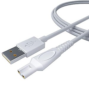 Legs Hair Remover Charger Cord for Flawless Legs Charger Cord Replacement - 5V Removal Charger Cable fit Finishing Touch Flawless Legs Shaver Charging Cord - Power Cord for Flawless Trimmer plug