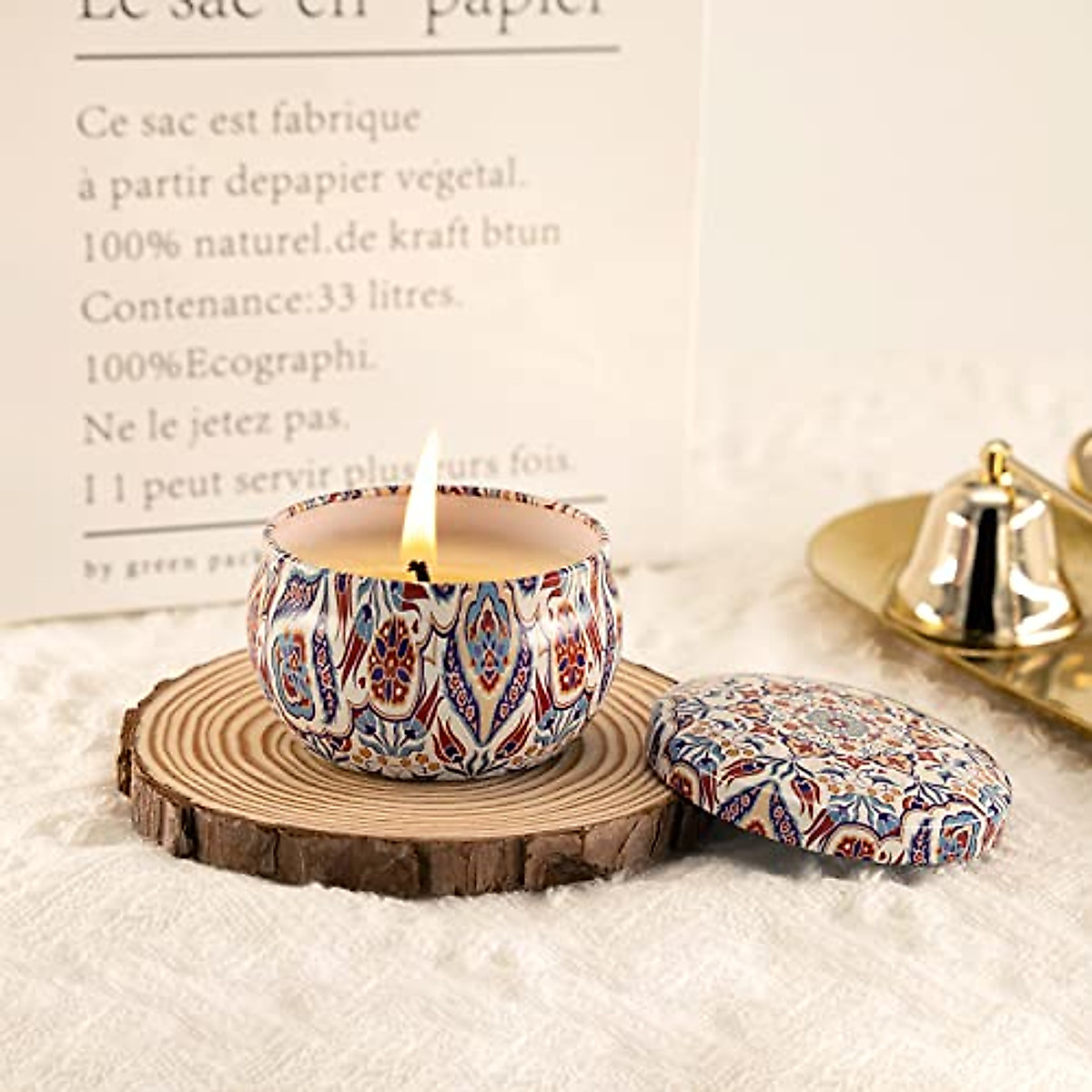 9 Pack Scented Candles Gift Set for Women,Aroma Candles Set for Home Scented,Bath Spa Candles,145H Burning,Ideal Gift for Birthday-Valentine's Day-Mother's Day-Christmas-Thanksgiving