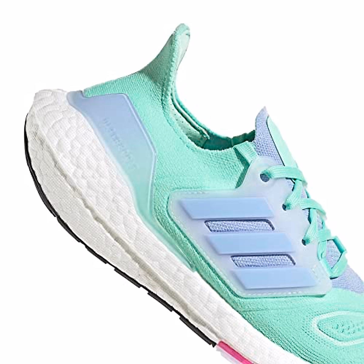adidas Women's Ultraboost 22 Running Shoe (Pulse Mint/Blue Dawn/Crystal White, us_Footwear_Size_System, Adult, Women, Numeric, Medium, Numeric_7_Point_5)