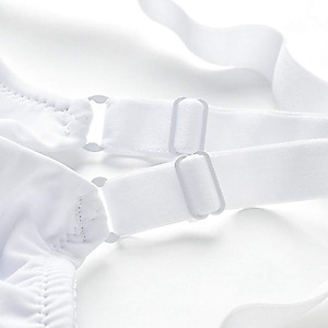 JFLYOU-Bra for Women,New Large Smooth Bra Comfortable Cooling Ladies Bra Adjustment Underwear(White,85E)