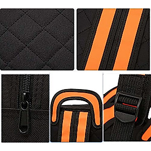 MJUNBOBU Girls Boys Jump Style 3D Backpack 16Inch 2D Drawing Anime Comic Cartoon Backpack Daypack Large (Yellow) (Blue)