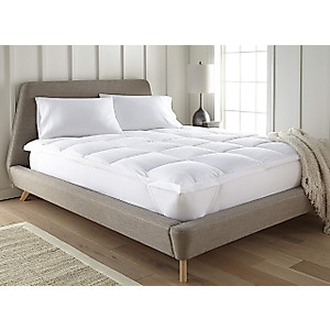 ienjoy Home Collection Luxury Ultra Plush Mattress Topper,White