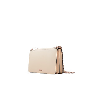 ALDO Women's Medium Greenwald Crossbody Bag, Beige Overflow