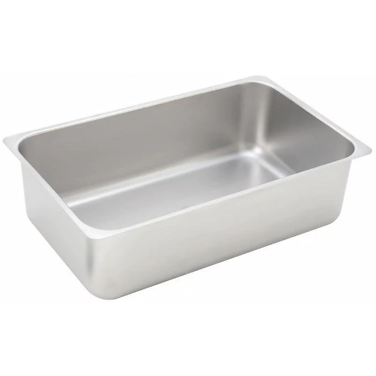 Winco 6-Inch Deep Stainless Steel Spillage Pan, Full Size