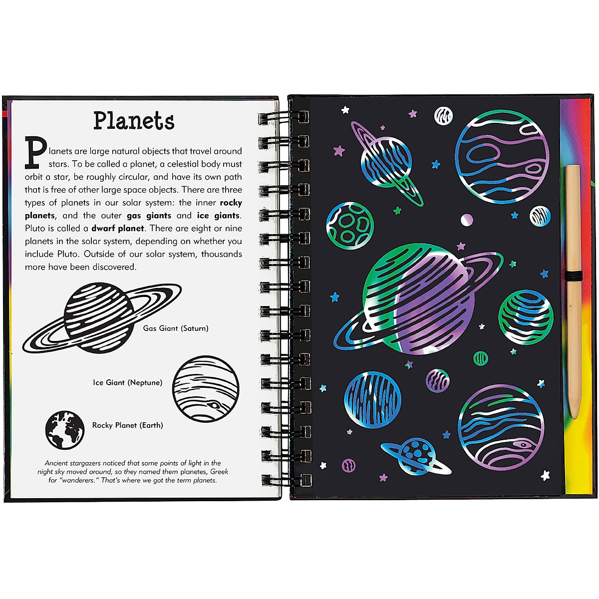 Scratch & Sketch Outer Space (Trace Along)