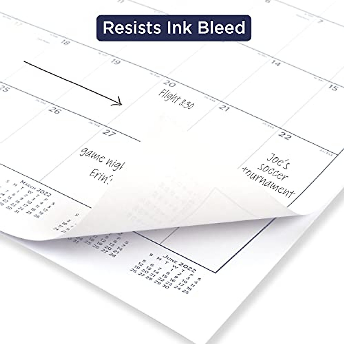 AT-A-GLANCE 2023 Desk Calendar, Desk Pad Calendar, 17-3/4" x 11", Compact (SK1400)