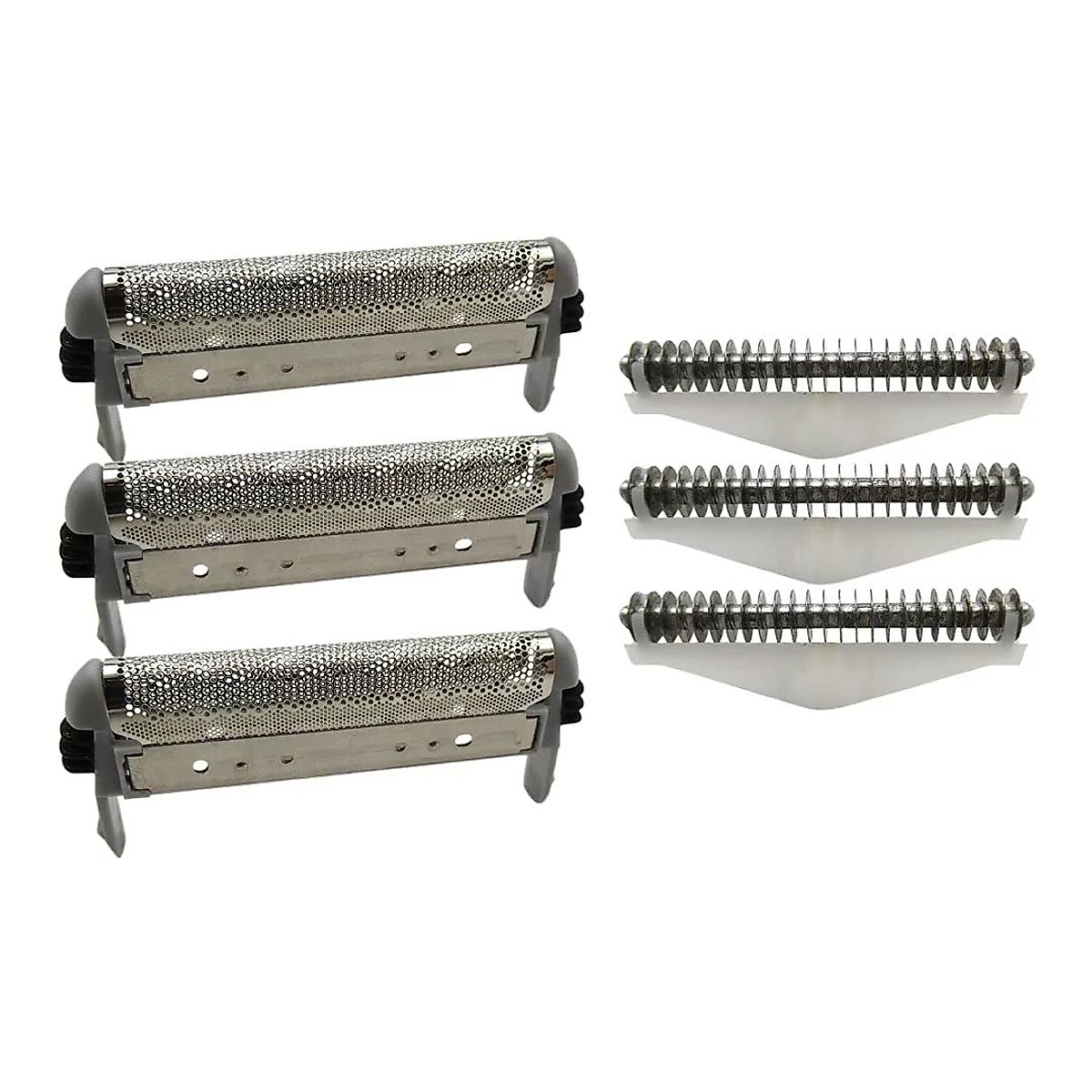 Foil and Cutter Set Compatible with Remington MicroScreen 3 TCT MS3-2000, MS3-2700, MS3-3000, MS3-3500, MS3-3700, MS3-4000