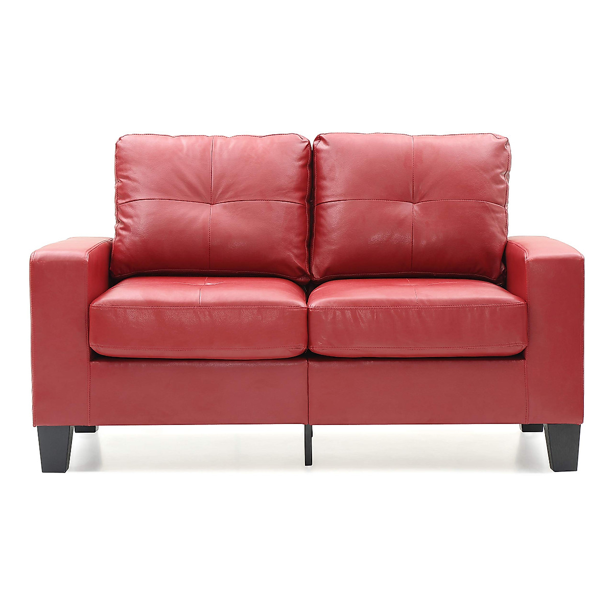 Glory Furniture Newbury Modular Loveseat Red