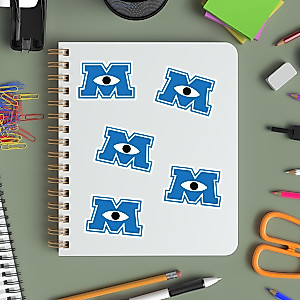 Stickers 48pcs Monsters Skateboard Bumper Inc Laptop Hat Motorcycle M for Kids Teens Adults Wall Decoration Bike Bedroom Car Water Bottles Hard Phone Case