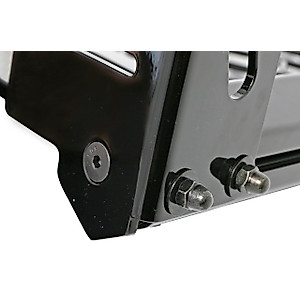 Dee Zee DZ95050RB Gloss Black Aluminum Mesh Cab Rack