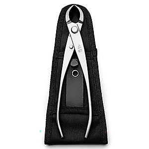 180MM Bonsai Round Edge Cutter Professional Grade Branch Cutter Alloy Steel Bonsai Tools Equip With Tool Bag (MTS-13)