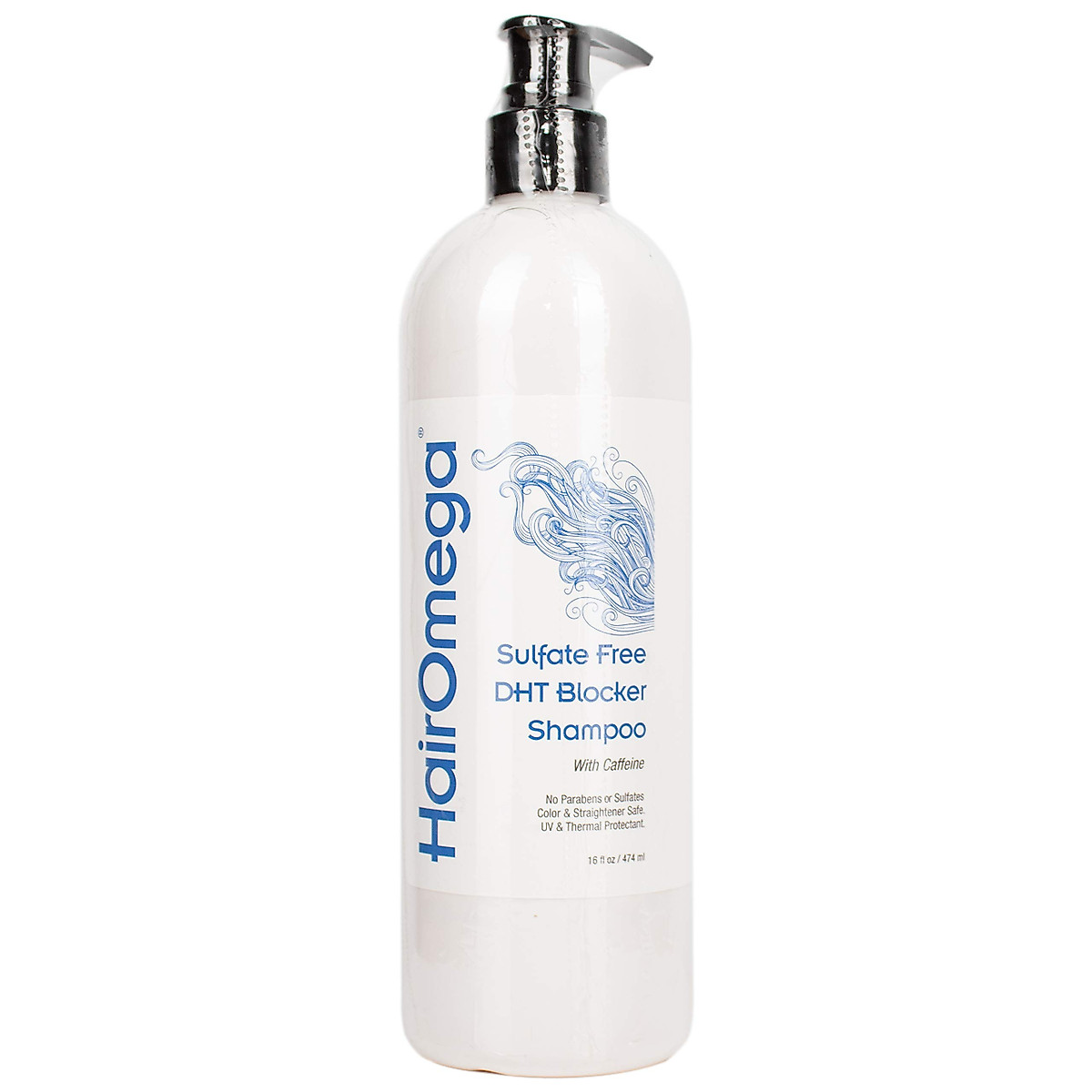 DrFormulas HairOmega DHT Blocker Shampoo + Conditioner with Moroccan Argan Oil, Jojoba Oil, Avocado Oil (Sulfate Free Shampoo + Conditioner Set)